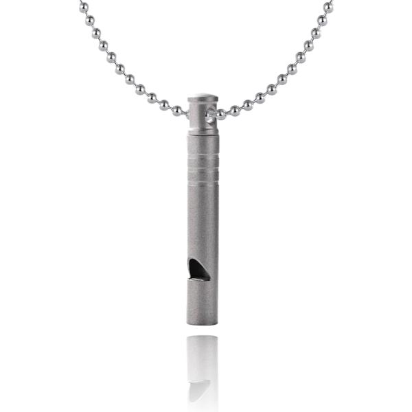 「安全確保」万が一の緊急事態に備え、チタン製ホイッスルがあなたの安全を一声で守ります。山での迷子や怪我の際にも、この救急笛があれば遠くまで届く信号を送ることができ、救助の手が早く届く可能性が高まります。「高品質素材」軽量でありながら耐久性に...