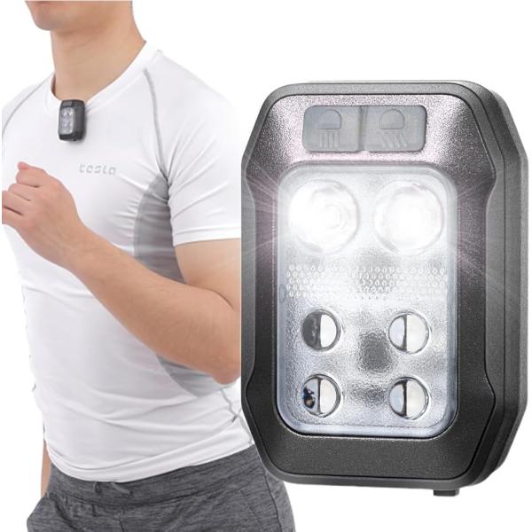 バリエーションコード : 2B95TQ261X「抜群の明るさ」ジョギングやランニング、ウォーキングで夜道を進む時、急に車や自転車とはち合わせ。そんな危険も250ルーメンの抜群の照度を持ったクリップライトMAXを着ければ安心です。「15パター...