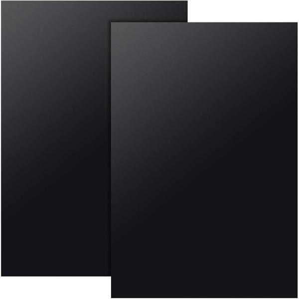 バリエーションコード : 2B95YITXPTパッケージとサイズ：黒色のABSプラスチックモールドプレート2枚；サイズ：幅約200mm、長約300mm、厚約2mm。DIYのニーズに充足な数量です。プレミアム素材：プレートは高品質のABSプラ...
