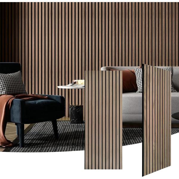 バリエーションコード : 2B962U0O8I「商品詳細」サイズ(約)：高さ120ｃｍ、幅30ｃm、奥行き19mm、素材：木材（MDF）、吸音材：ポリエステル、お部屋の雰囲気に合わせてベージュ、ブラウン、ダークブラウンの３色をご用意していま...