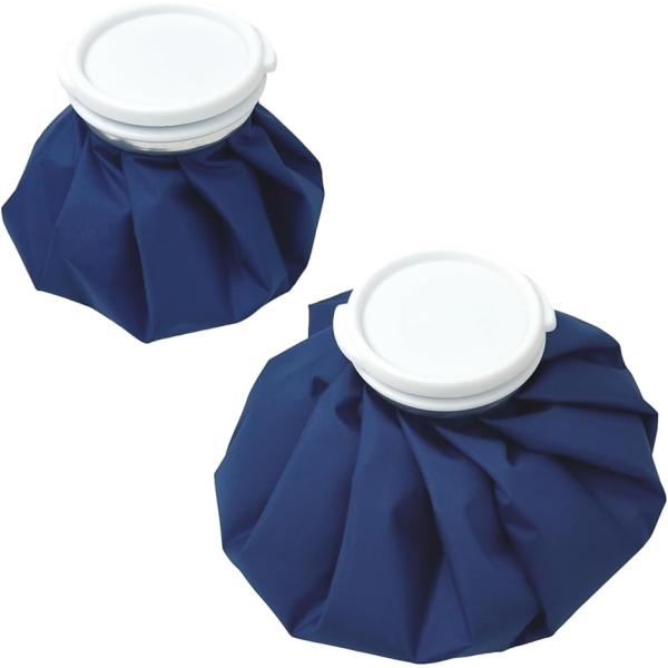 バリエーションコード : 2B96FV9CSW「SサイズとMサイズのセット」氷と冷水で簡単にアイシング(冷やす)が出来るアイスバッグ（氷のう）セットです。SサイズとMサイズの2つセットなので体の各部位にぴったりフィットし手軽に冷やせます。「...