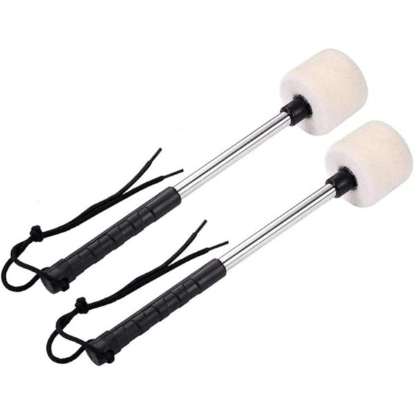 「頑丈で長持ち」ステンレス製の持ち手と高品質なフェルト製で耐久性に優れ、長時間の演奏でも優れた音質を維持します。「耐久性と耐久性」厳選されたフェルトで作られ、変色を防ぐため長期間使用しても品質が損なわれません。振動を美しく再現し、高度な楽曲...