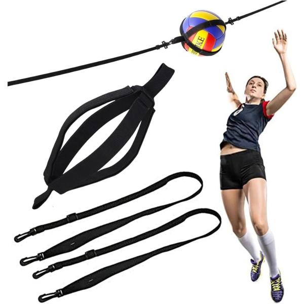 「バレーボールの練習用に」 自宅や公園で簡単に設置可能で1人でもスパイクやジャンピングサーブなどの高度な技術を練習できます。伸縮性の高いゴム紐と360°回転で厚みのあるフックにより、さまざまな高さや場所に対応し、効果的な自主練習を支援します...