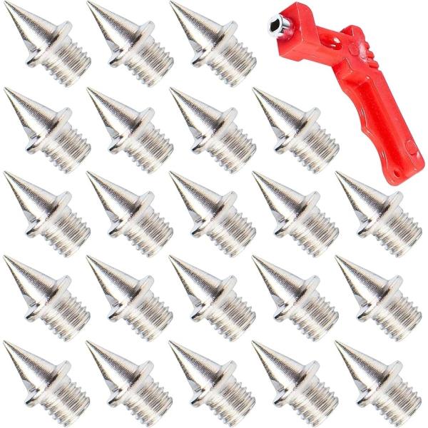 バリエーションコード : 2B99W2DWLQ陸上競技用のスパイクピン22本セットです。ニードルピンの形状で主に短距離走の競技に適しています。ニードルの長さ：7mm　カラー：シルバー(銀色)　素材：スチールニードルピンは地面に深く刺さるため...