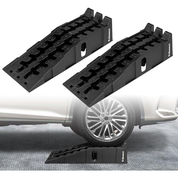 バリエーションコード : 2B9TFN0O8R「乗り上げやすい」広くて乗せやすいワイドタイプ、すべてのタイヤ幅に対応してできます。スロープ面：幅30.5x乗り上げ部高さ17.5CM。スロープ面は凹み形状になっているので、摩擦を増加させ、また...