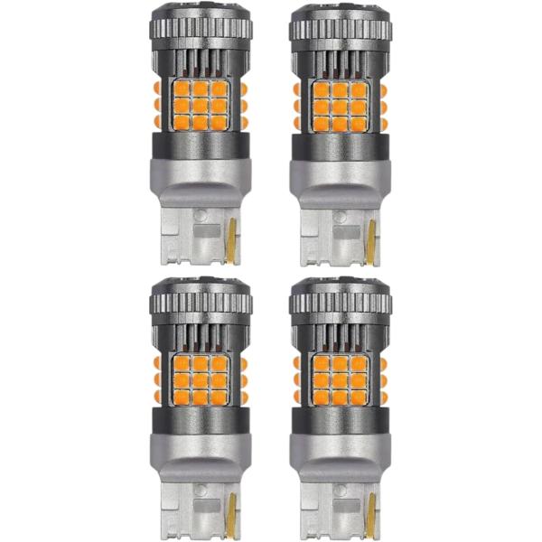 バリエーションコード : 2B9C3X2WCJ・T20タイプでピンチ部違いのLEDウインカーバルブです。高性能LEDチップを全面に搭載し、明るく理想的なアンバー色を実現しました。リフレクターの拡散性も良く、視認性も抜群です。さらに、ステルス...