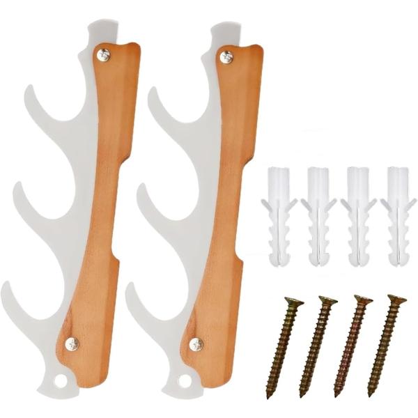 バリエーションコード : 2B9D1DKI6K日本刀を3本壁に掛けることができる、壁掛けタイプの刀掛けです。日本刀のほかにも、竹刀、笛、コスプレ用の剣、また釣り竿ラックとしてもご利用いただけます。取り付け方法はかんたん。壁にキリや電動ドリル...