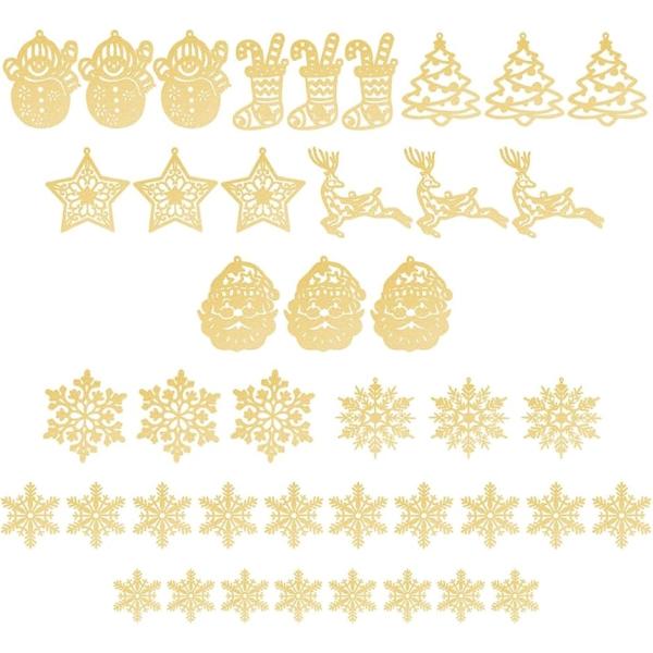 バリエーションコード : 2B9D34564Uクリスマスにぴったりなオーナメントセットで華やかさを演出します。クリスマスツリー、リース、お部屋の飾り付けにおすすめです。ラメでキラキラした装飾セットです。大人でも子供でも簡単に取り付け可能で使...