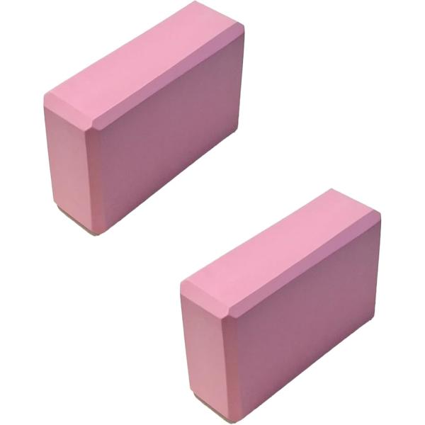 バリエーションコード : 2B9D6F0OJ5「サイズ」(1個) 縦15cm x 横23cm x 高さ7.6cm「重量」 (約) 1個：120g　2個:240g「セット内容」ヨガブロック 同色 2個セットヨガやストレッチ、ピラティスなどのト...