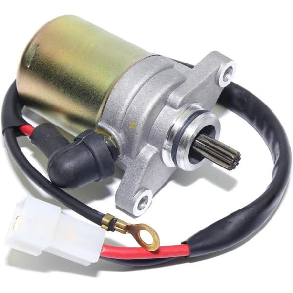 セルモーター ヤマハ ジョグ ビーノ 4ST スターター JOG 50 90 VINO 互換品 配線カプラー付「適合車種」・ヤマハ JOG 504サイクル (SA36J/SA39J)・Vino 50 4サイクル（SA26J/SA37J）・V...