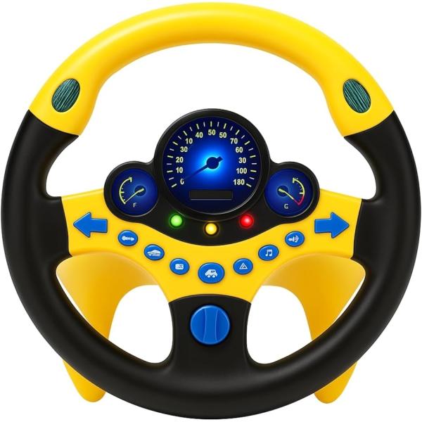 バリエーションコード : 2B9FG160T4「音量調整可能」: Cocoponハンドルおもちゃは、音量調整機能が付いています。親御さんがどんな場所でも遊ばせられるよう、音量を調整できるので、静かな場所でも大丈夫です。また、音量調整は左折（...