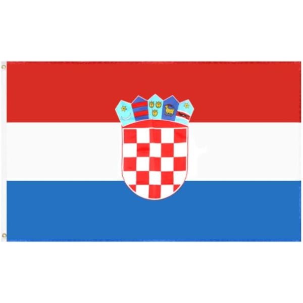 バリエーションコード : 2B9CKSFFFR「使い方いろいろ。存在感のあるハトメ式の国旗」公私ともに様々な使用用途が楽しめる大きめの国旗。ポール取り付け用の金属製通し穴もついているので取り付けも簡単。大きめですがポリエステル製なので軽量で...