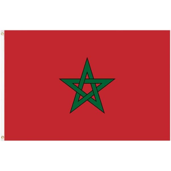 バリエーションコード : 2B9CKSFFFR「使い方いろいろ。存在感のあるハトメ式の国旗」公私ともに様々な使用用途が楽しめる大きめの国旗。ポール取り付け用の金属製通し穴もついているので取り付けも簡単。大きめですがポリエステル製なので軽量で...