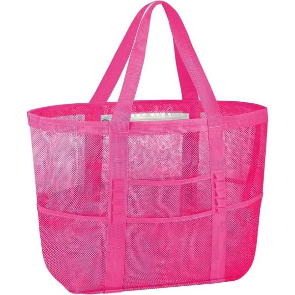 バリエーションコード : 2B964LR32P「 大容量 」大型で折り畳み可能なショルダーバッグ。水着や着替え、ビーチサンダルなどの大きなアイテムからスマホなどの小物まで全部一つに収納できる、便利な収納バッグです。「 メッシュ素材 」プール...