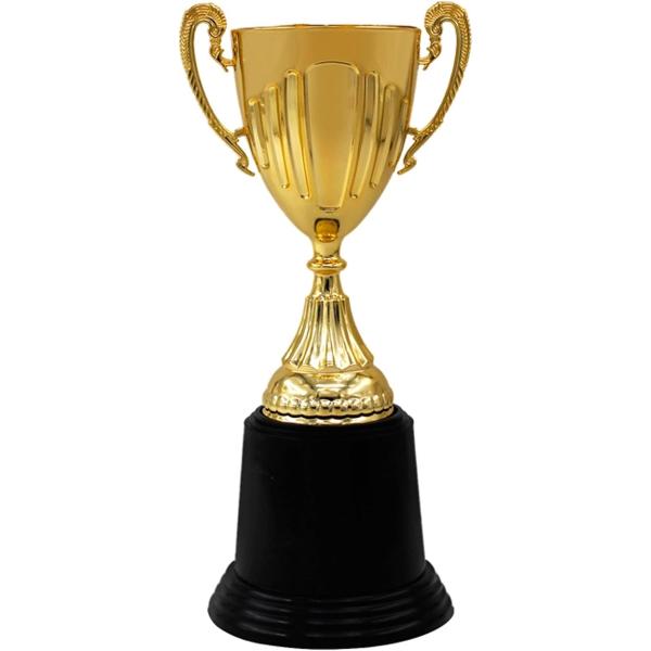 バリエーションコード : 2B9HHHLD1U「永遠の定番アイテム」トロフィーはお祝いや感謝のシーンで広く使われ、いつの時代でも大切な思い出を引き立てる永遠の定番アイテムです。「輝くゴールドと高級感」樹脂のカップに金属を電気的にコーティング...