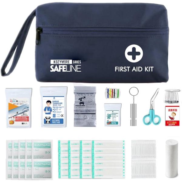 バリエーションコード : 2B9HK252YW「安心のパートナー」私たちは、常日頃から緊急事態に遭遇しないことを願っています。しかし、緊急事態はいつ起こるかわかりません。緊急事態時には、一つの救急セットが大きな助けとなります。この15種類の...