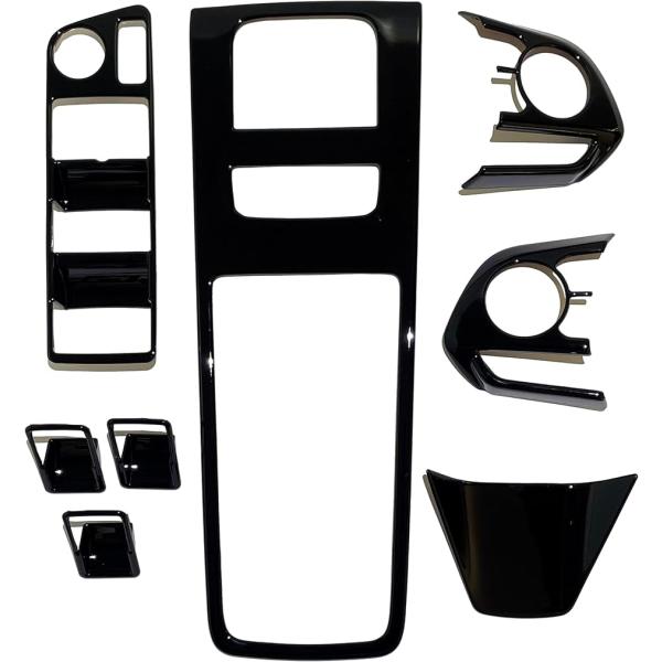 バリエーションコード : 2B9CCTND5K「適合車種」トヨタ ハリアー 80系　「年式」2020年6月〜「セット内容」シフトパネル 1pcs　パワーウィンドウスイッチカバー 4pcs ステアリングパネル3pcs　「材質 / カラー」AB...