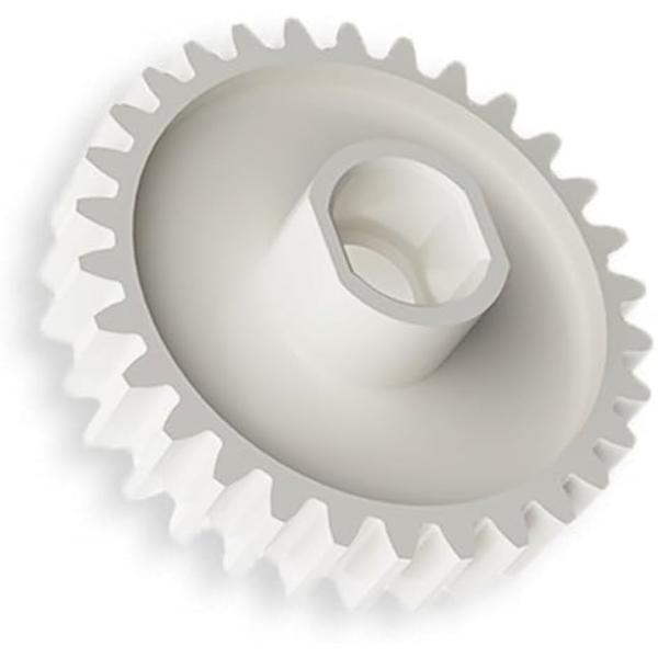 ・ギア破損によるミラー格納不良が多い車種です。本製品も樹脂製ですが、一定の割合で繊維が添加されており、純正樹脂ギアに比べて強度、形状保持性、耐摩耗性が高く、高品質で長寿命です。・本商品は30歯ギア、樹脂製です。商品は射出成型品です。組付け時...