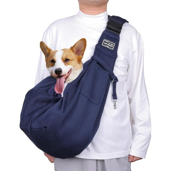 バリエーションコード : 2B4O98GX0J「通気性抜群」犬、猫、その他のペット用スリングバッグ（抱っこ紐）です。内側は可愛らしいギンガムチェック柄で、とてもおしゃれです。ポリエステル素材を使用しており、毛が付きにくく、通気性も優れていま...