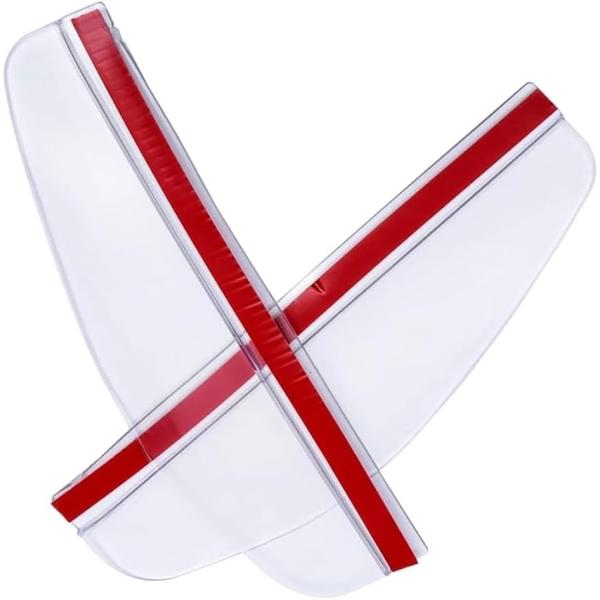 サイズ：17.5cmx5.5cm仕様：サイドミラー用バイザー（クリアーカラー：左右2個セット）素材：PVC（高柔軟性、高耐熱性）配色：クリアー（透明）