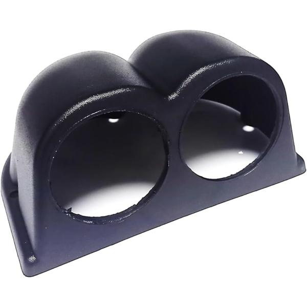 60φ（2.5インチ）メーターを2つ埋め込む事が可能です。レーシーな艶消しブラックカラー寸法：113mmX175mmX83mm車内がレーシーに映える2連60φメーター。表面は艶消しブラックでお好みでトリムカラーに合わせて色を塗り替えてお使い...