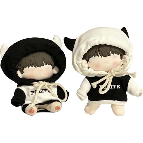 バリエーションコード : 2B9J2UVT85ぬいぐるみ用のかわいいフード付きパーカーです。「 適用サイズ 」約10〜15cm綿人形・約20cm綿人形「 セット内容 」服1点人形本体は含まれません。またセット内容以外のものも含まれません。人...