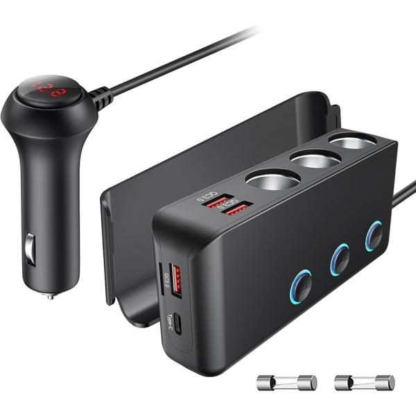 バリエーションコード : 2B9R3CTFP9「QuickCharge3.0とPD36W」従来USBの最大4倍のスピードでスマホやタブレット端末などを急速充電するQuickCharge3.0ポートを搭載。QC3.0 x3とPD36Wを含む4...
