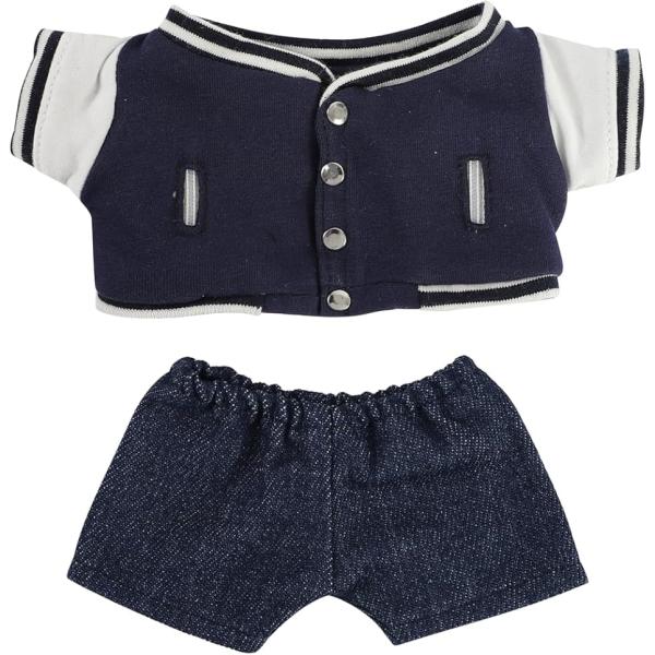 バリエーションコード : 2B9J2UWY00ぬいぐるみ用のスタジャン・ズボンのセットです。「 適用サイズ 」約20cm綿人形「 セット内容 」スタジャン・ズボン人形本体は含まれません。またセット内容以外のものも含まれません。人が着る服と違...