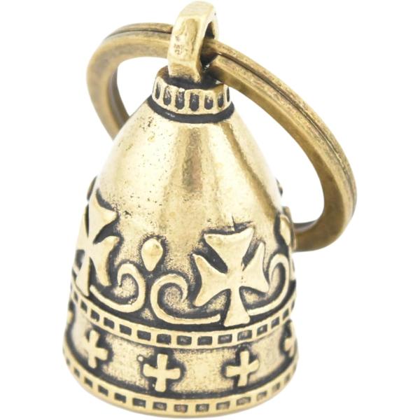 バリエーションコード : 2B9JYXFW2Kアメリカのバイカーの間では道路には悪魔がいるという伝説があり、 それらから守るお守りとしてバイカーの間で普及しましたものが「ガーディアンベル」です。ベルのなかに悪魔を閉じ込め、ベルの音色で悪魔を...