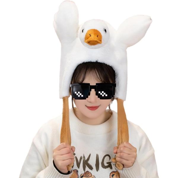 バリエーションコード : 2B9K6YUR8N「可愛くユニークで目立つデザイン」ふわふわ素材で仕上げたアヒルのかぶり物は、被るだけで強烈なインパクトを放ち、ハロウィンや学園祭、文化祭などのイベントで注目を集めるユーモアあふれるアイテムです。...
