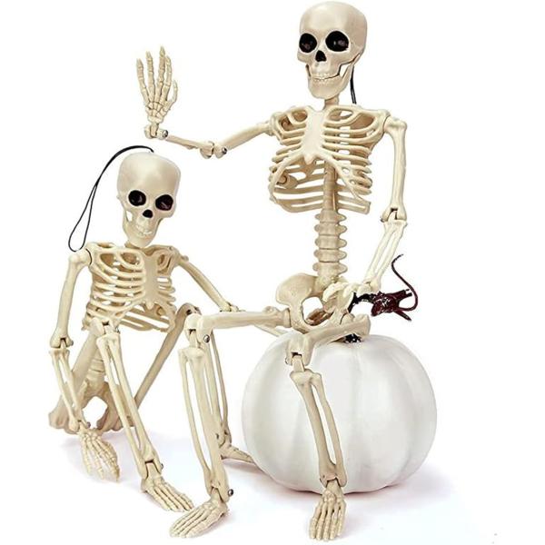 ハロウィンの雰囲気を高めて：この骸骨の飾り物は、ご自宅やお店に神秘的な雰囲気を加えることができます。特にハロウィンにおすすめです。吊り下げ用のひもが頭に付いているので、お好みの場所に吊るすことができます。