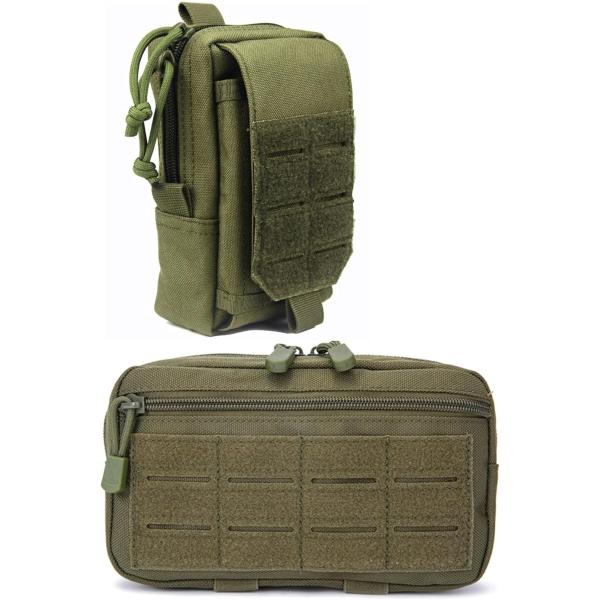 バリエーションコード : 2B9ILHTQHTモールシステムでサバゲーのサスペンダーやプレートキャリア 弾帯に アウトドア キャンプのベルトポーチ や職人さんの腰ベルトに装着し易いミリタリーなタクティカルポーチ edcダンプポーチですひとつ...