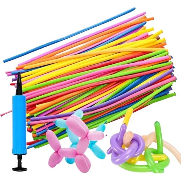 「標準的260サイズ」260というサイズは、バルーンアート用で標準的なサイズで、ふくらませたときの太さが2インチ(約5cm)長さが60インチ(約150cm)です。＊1インチ=2.54cm　＊注意事項：風船及びポンプのカラーはランダムになりま...