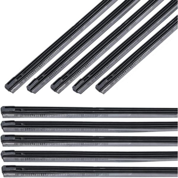 バリエーションコード : 2B9T0FLXWD対応車種: 汎用（さまざまな車種に対応）セット内容: ワイパー替えゴム 10本サイズ:350mm(幅6mm) 400mm(幅6mm)、425mm(幅6mm)、450mm(幅6mm)、475mm(...