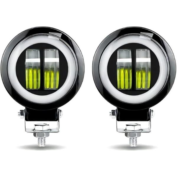 バリエーションコード : 2B9LJCWFNU「商品詳細」丸型フォグランプ 2個セットになります。本体サイズ　約8.8cm7.5cm5.5cm　重量：約160g「高い汎用性」多彩な用途で活躍。12V/24V兼用設計のLEDフォグランプは、オ...