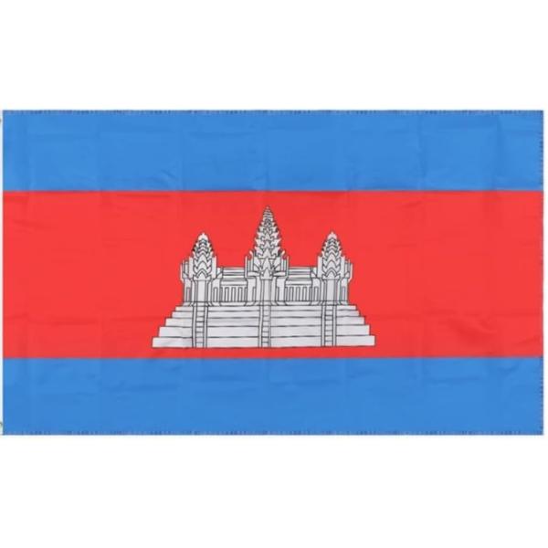 バリエーションコード : 2B9CKSFFFR「使い方いろいろ。存在感のあるハトメ式の国旗」公私ともに様々な使用用途が楽しめる大きめの国旗。ポール取り付け用の金属製通し穴もついているので取り付けも簡単。大きめですがポリエステル製なので軽量で...