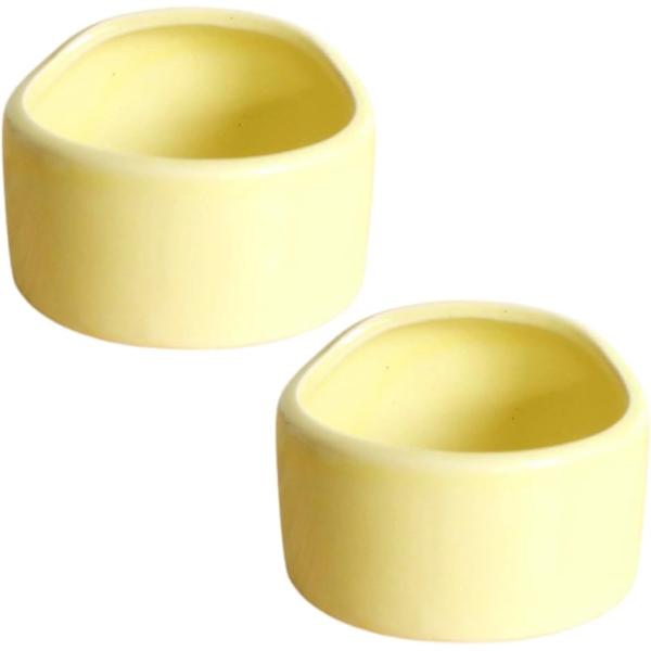 バリエーションコード : 2B9LWKCR0J「噛んでも安心」陶器製のミニフードボウル。かじられても削れず、清潔を保ちやすい。ケージに取り付けられて便利。「小動物に最適」ハムスターや小鳥にぴったりなフードボウル。陶器製でお手入れ簡単。餌と水...