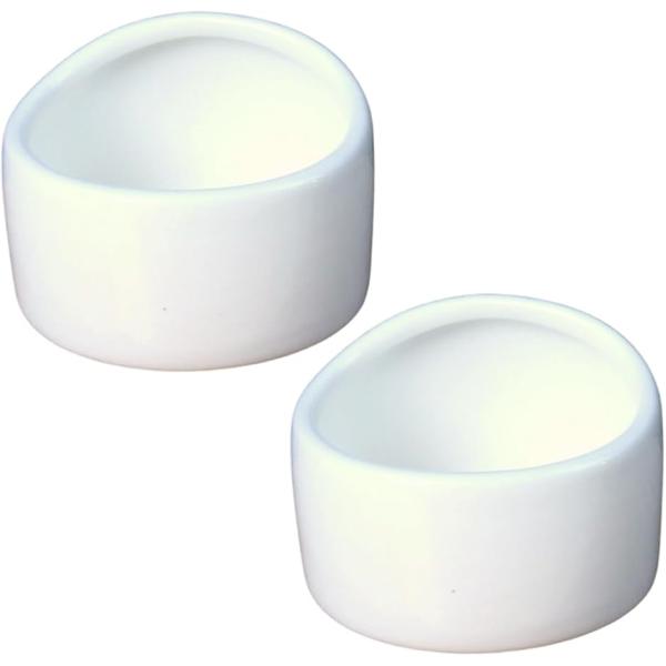 バリエーションコード : 2B9LWKCR0J「噛んでも安心」陶器製のミニフードボウル。かじられても削れず、清潔を保ちやすい。ケージに取り付けられて便利。「小動物に最適」ハムスターや小鳥にぴったりなフードボウル。陶器製でお手入れ簡単。餌と水...