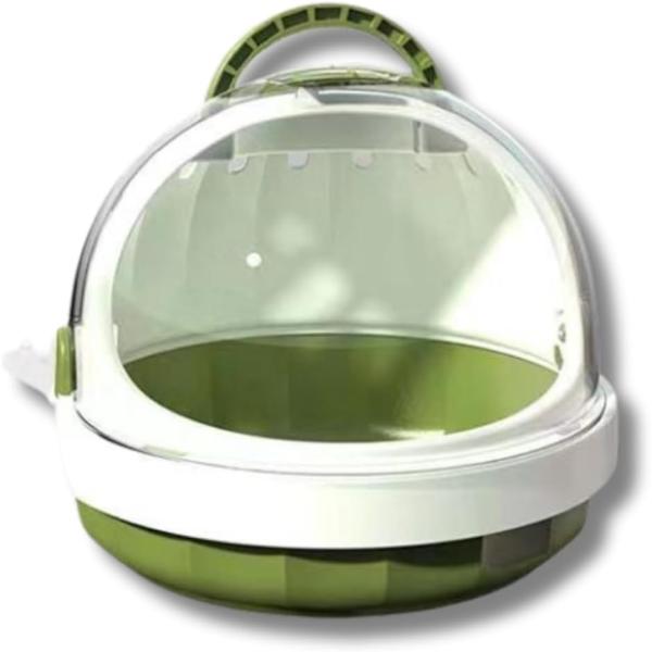 バリエーションコード : 2B9LX2ON94「給水器付きで便利」給水器が付いており、移動中でもペットが水分を摂れるように設計されています。旅行やお出かけの際に便利で、ペットの健康も守ります。お水の管理が楽々。さらにケージ自体の掃除も簡単で...