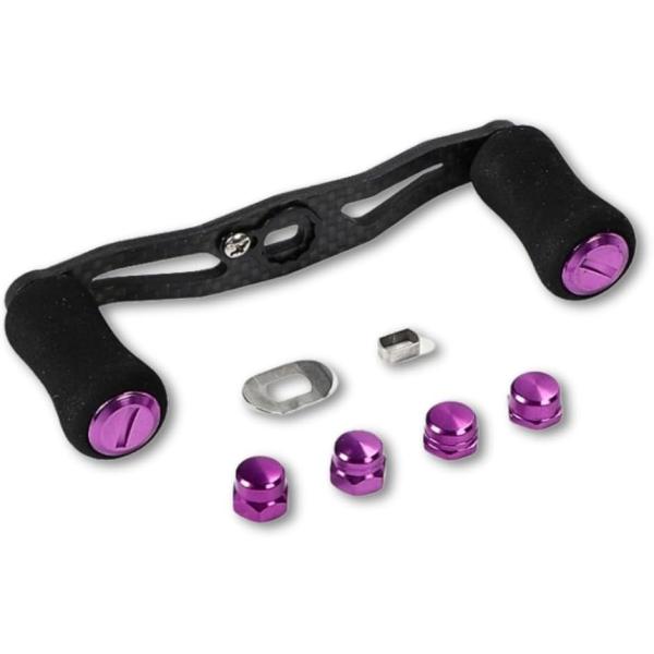 バリエーションコード : 2B910W1XG9「軽量で強力: 炭素繊維製ハンドル」 革新的なデザインのこのベイトリールハンドルは、約30gの軽量炭素繊維で作られており、長時間の釣りでも疲れ知らず。高速4軸受けで滑らかな回転を実現し、快適な操...