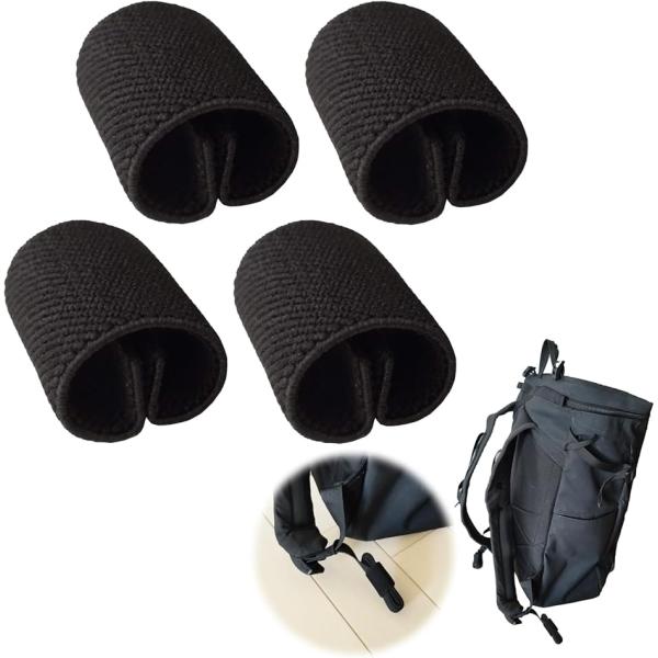 リュックの肩紐を調節する事により、長くぶら下がる紐を束ねる事が出来ます。紐を束ねる以外にも、ベルトバンドやベルトストッパー、メイク道具をまとめたり… いろんな用途でお使い頂けます。