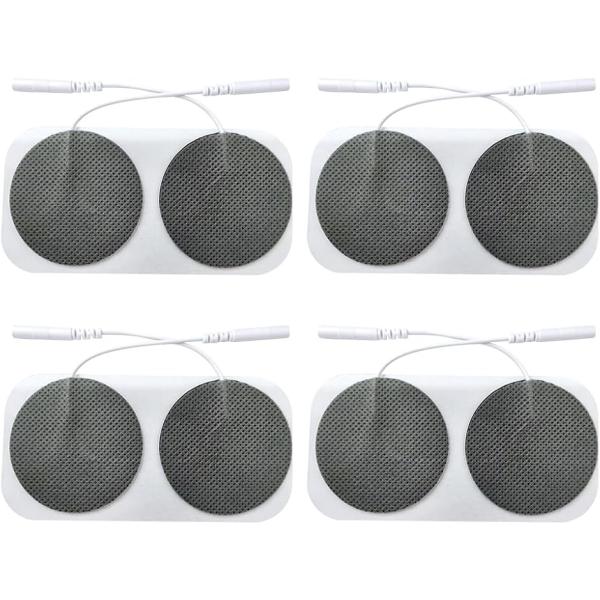 バリエーションコード : 2B9SC23V8K「サイズ」丸型 5ｃｍ「内容量」4袋8枚入「プラグ」直径 2.0mm (世界標準サイズ)粘着パッドを使用するEMS機器に対応、繰り返しお使いになれます。繰り返しお使いになれます