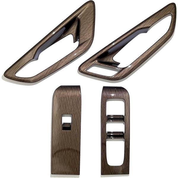 バリエーションコード : 2BJRPTV46P「高級感で、愛車が特別な空間に変わる。」新型アルファード/ヴェルファイア 40系専用のウィンドウスイッチパネル＆インナードアハンドルカバーセットで、車内をラグジュアリーな空間にグレードアップ。専...