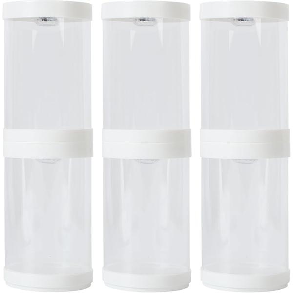 バリエーションコード : 2B9OWCGC5Vフィギュアや小さなコレクションアイテムを美しくディスプレイできるクリアケースの6個セットです。透明なカバーはホコリや汚れを防ぎ、大切なコレクションを綺麗に保護。積み重ね可能な設計で、省スペースで...