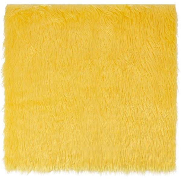 バリエーションコード : 2B9OX9IGNR適切なサイズ：クラフトノーム用フェイクファースクエアのサイズは40cmx40cm、厚さは3ｍｍです。色：金色。プレミアム素材：シャギーファーパッチファブリックカットは柔らかく快適なフェイクファー...