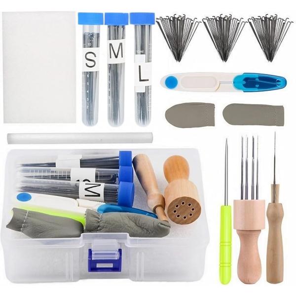 「初心者にも安心フェルトツールセット」 羊毛フェルトに必要な基本ツールが全て揃ったセット。初心者でも手軽に始められ、手芸制作の入門に最適です。セット内容には、ニードル、握り鋏、指ぬき、木製ニードルホルダーなど、さまざまなツールが含まれており...