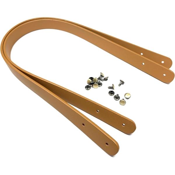 バリエーションコード : 2B9P33QG20バッグの持ち手　「1セット/2本」 サイズ：長さ約55cm　幅：約1.8cm 材質：牛皮