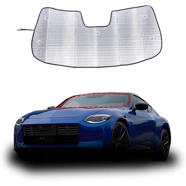 「適合車種」日産 フェアレディZ RZ34 年式：2022〜2025年 商品をご購入の前に、お車のモデルと外観を必ずご確認ください。「車種専門設計」精密な車種測定データを使用し、すべてのスペースがカバーされるように確認しました。炎炎とした陽...