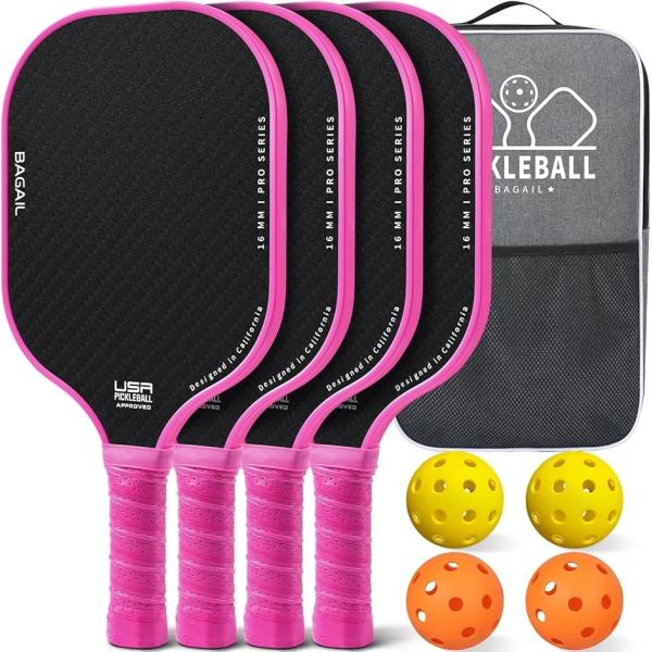 バリエーションコード : 2B9PIKQ3DKUSAPA 承認：BAGAILのピクルボールパドルは、USA Pickleball Association（USAPA）によりトーナメントプレイに承認されており、高い安全性とプロフェッショナリズ...