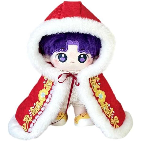 バリエーションコード : 2B9PQUGFXKぬいぐるみを華やかにドレスアップできる王様マントのぬいぐるみ用コスチュームです。20cmサイズのぬいぐるみにぴったりなデザインで、座り用・立ち用の2種類からお選びいただけます。高級感あふれる刺繍...